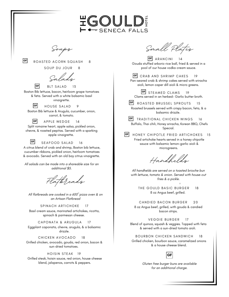 Dining – The Gould Hotel