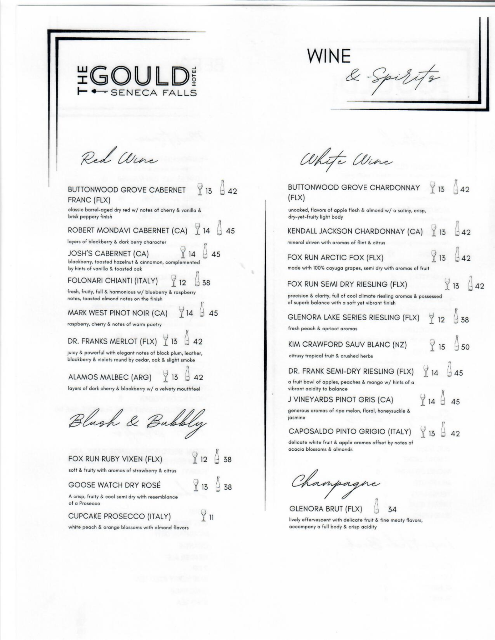 Dining – The Gould Hotel